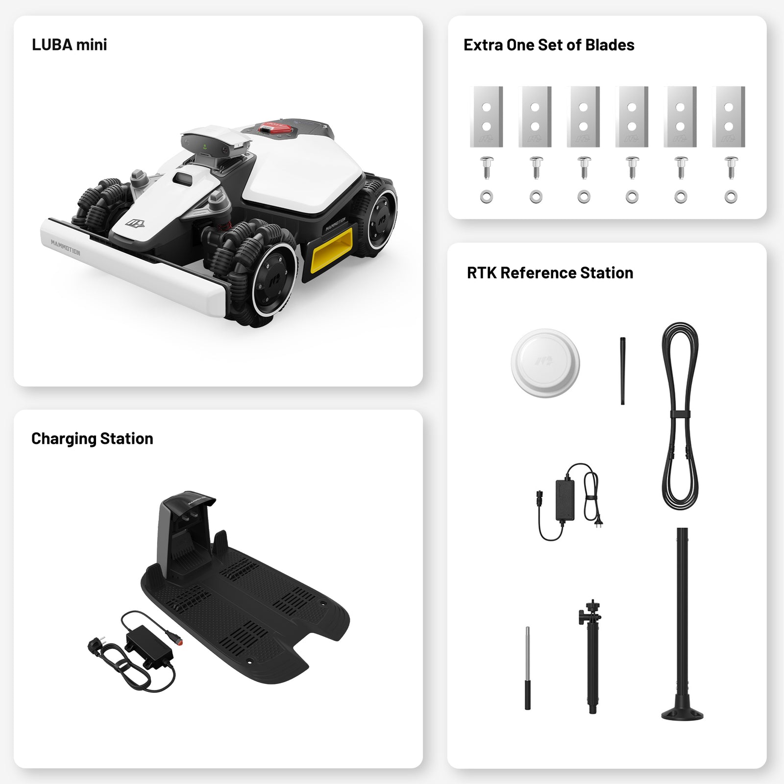 LUBA mini AWD Robot Lawn Mower | Mammotion AU