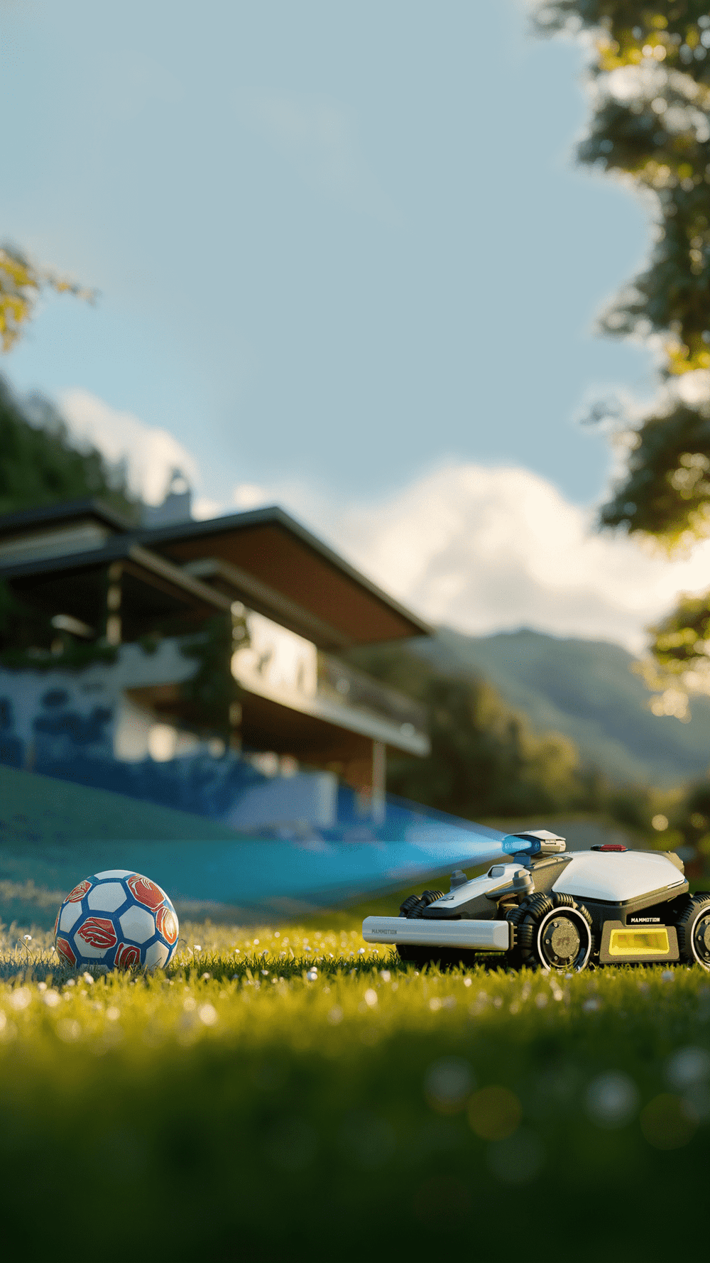 LUBA Mini AWD Robot Lawn Mower | Mammotion AU