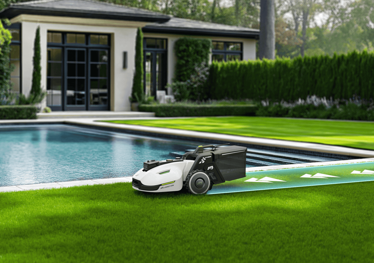 YUKA: 2-in-1 Self-emptying Lawn Sweeping Mower | Mammotion AU